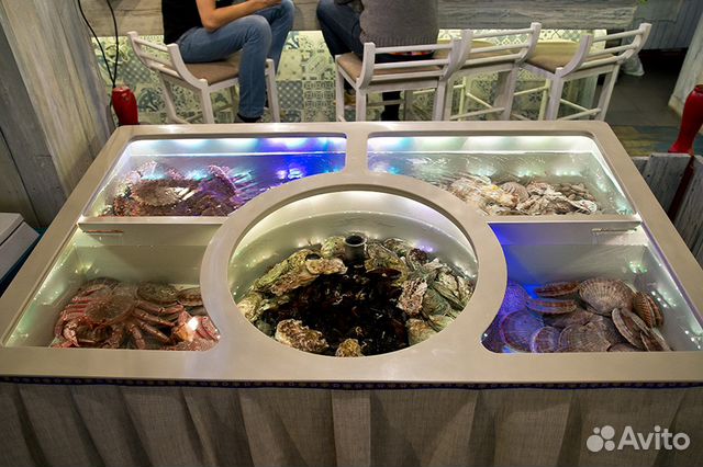 Аквариумы для живых Морепродуктов