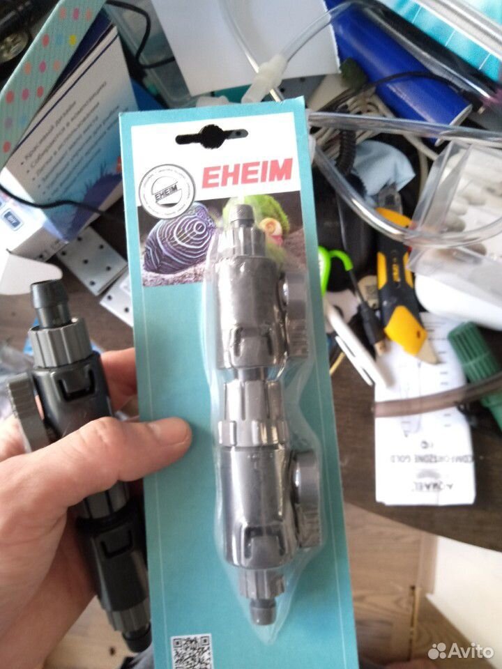 Eheim 4003412 кран двойной для шланга 9/12мм