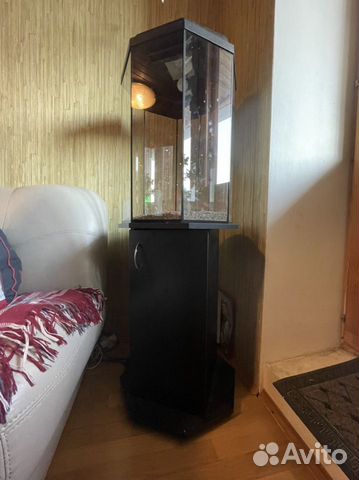 Аквариум с тумбой бу