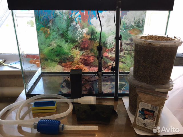 Аквариум 100л бу