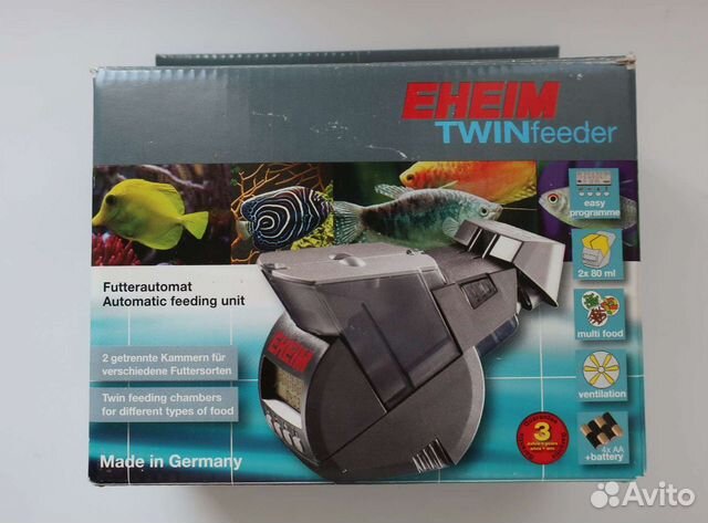 Автокормушка для рыб Eheim Twin feeder