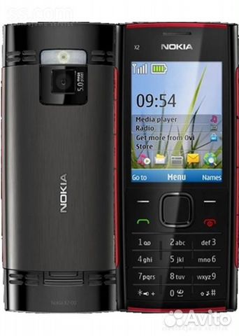 Nokia X2-00 кнопочный телефон нокиа ref купить в Москве, цена 3 100 руб ...