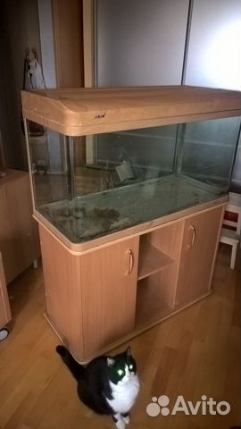 Аквариум Jebo R210, 210 литров (протекает)