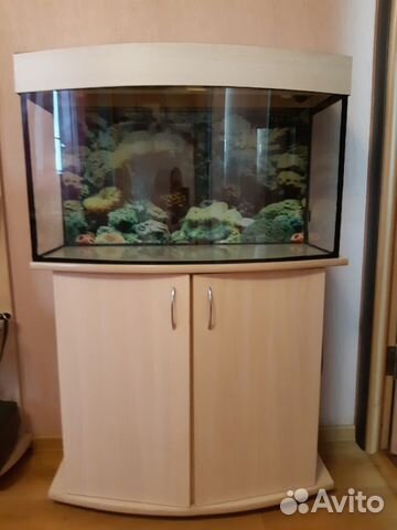 Панорамный аквариум 115 л