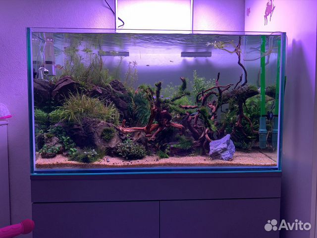 Аквариум с тумбой 240л 90х50х50