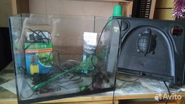 Аквариум для красноухой черепахи продать